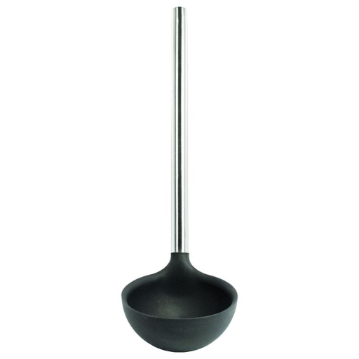 Silicone Ladle w/ Stainless Handle — berry + basil